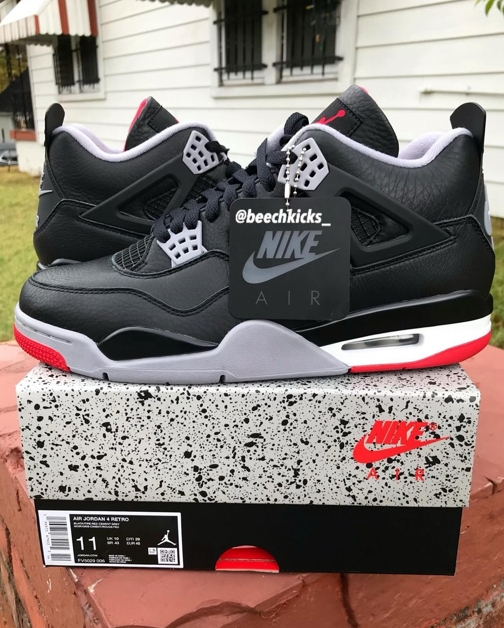 「黑红 AJ4」最新实物曝光！方方面面都很满意！ 球鞋资讯 FLIGHTCLUB中文站|SNEAKER球鞋资讯第一站